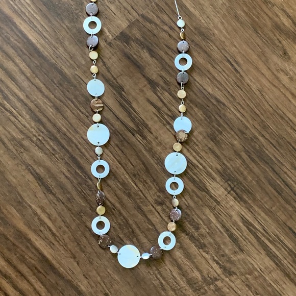 J. Jill | Jewelry | Jjill Collected Shells Station Necklace | Poshmark